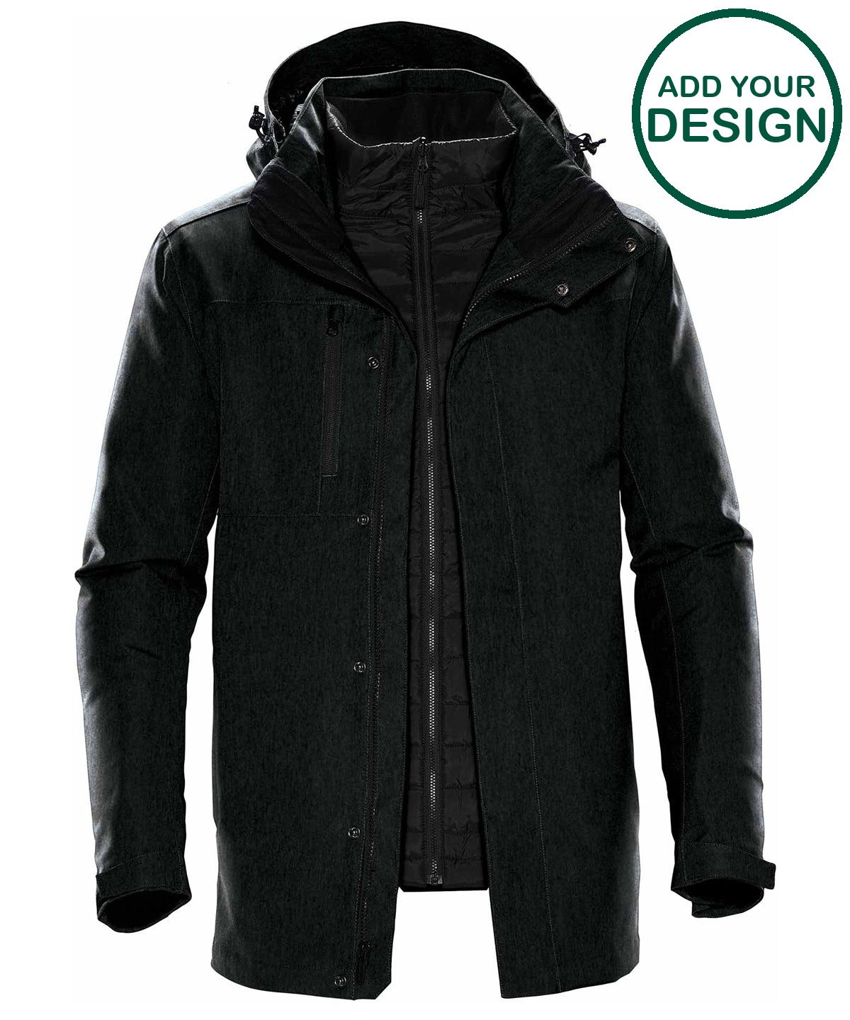 Stormtech - Avalante system jacket - Black - Add Your Design/Logo – Workwear Superstore