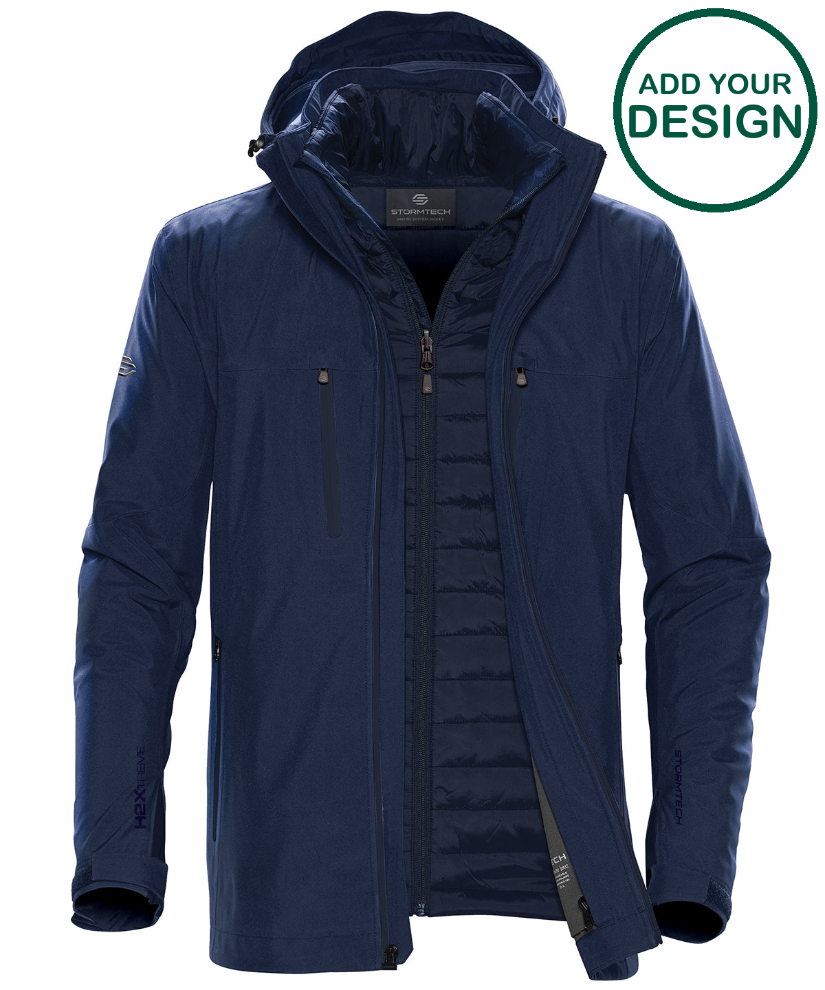 Stormtech - Matrix system jacket - Navy/Navy - Add Your Design/Logo – Workwear Superstore