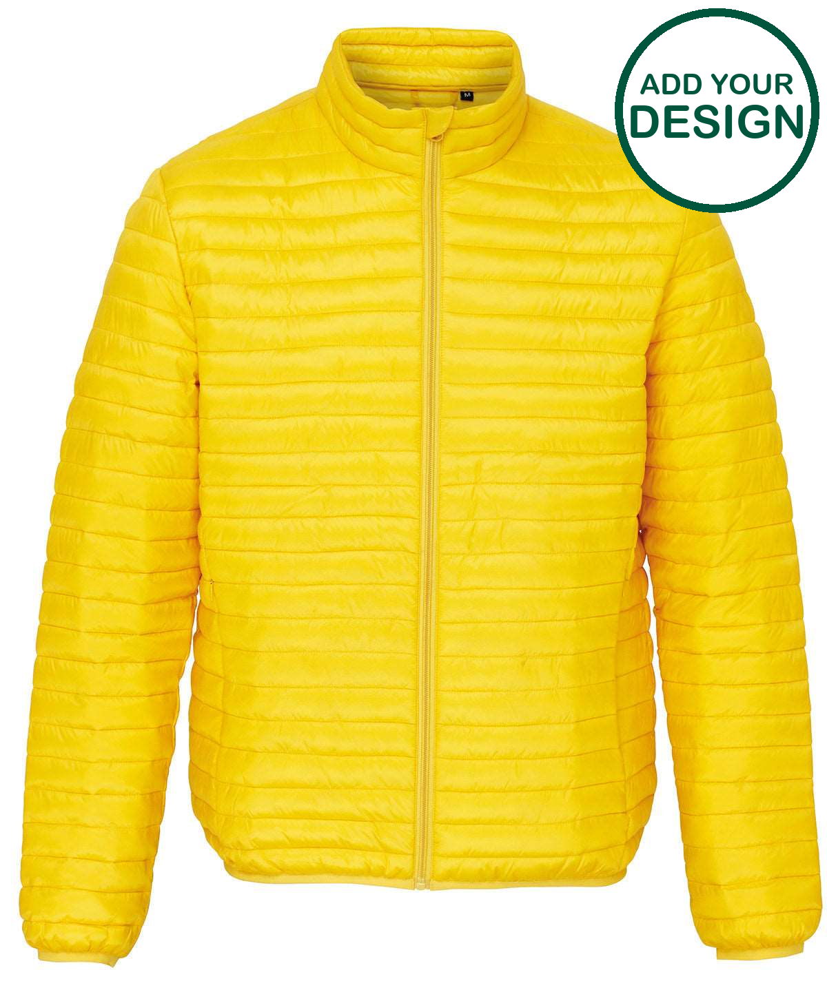 2786 - Tribe fineline padded jacket - Bright Yellow - Add Your Design ...