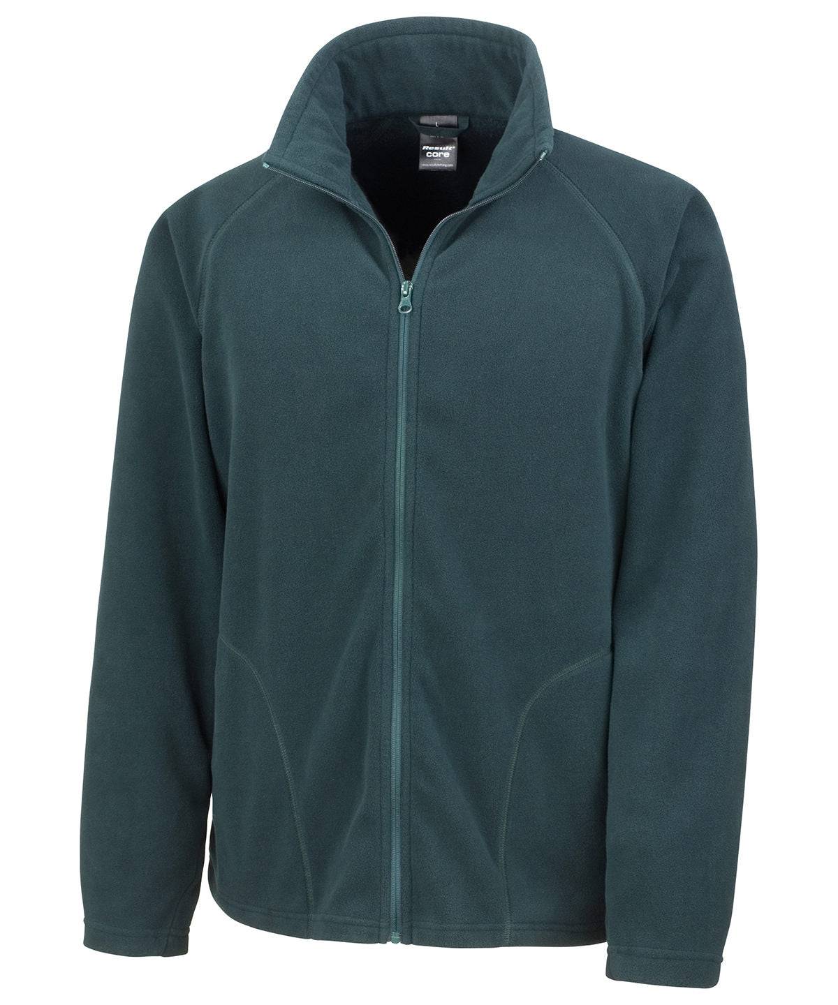 Core microfleece jacket - Forest Green – Workwear Superstore