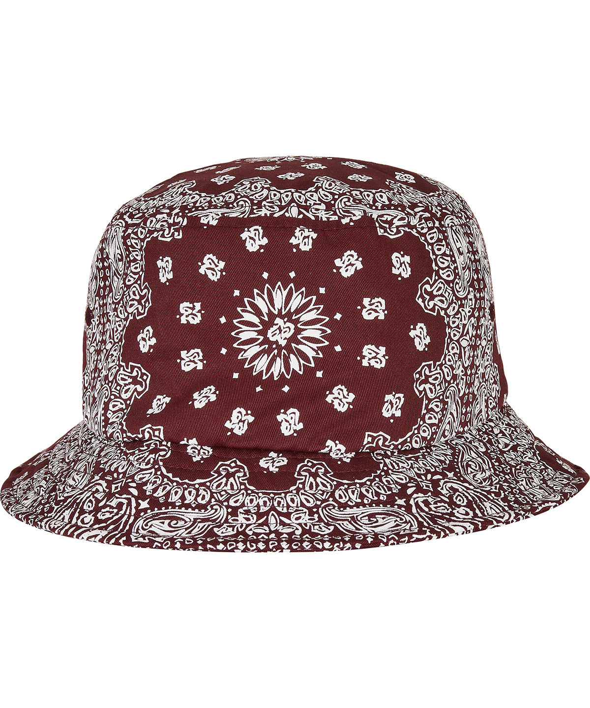 Flexfit by Yupoong - Bandana print bucket hat (5003BP) - Cherry/White ...