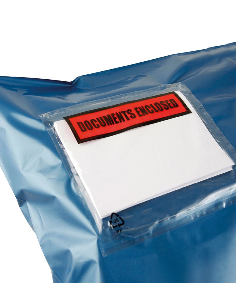 Essentials - Documents enclosed wallets - Clear - Add Your Design/Logo ...