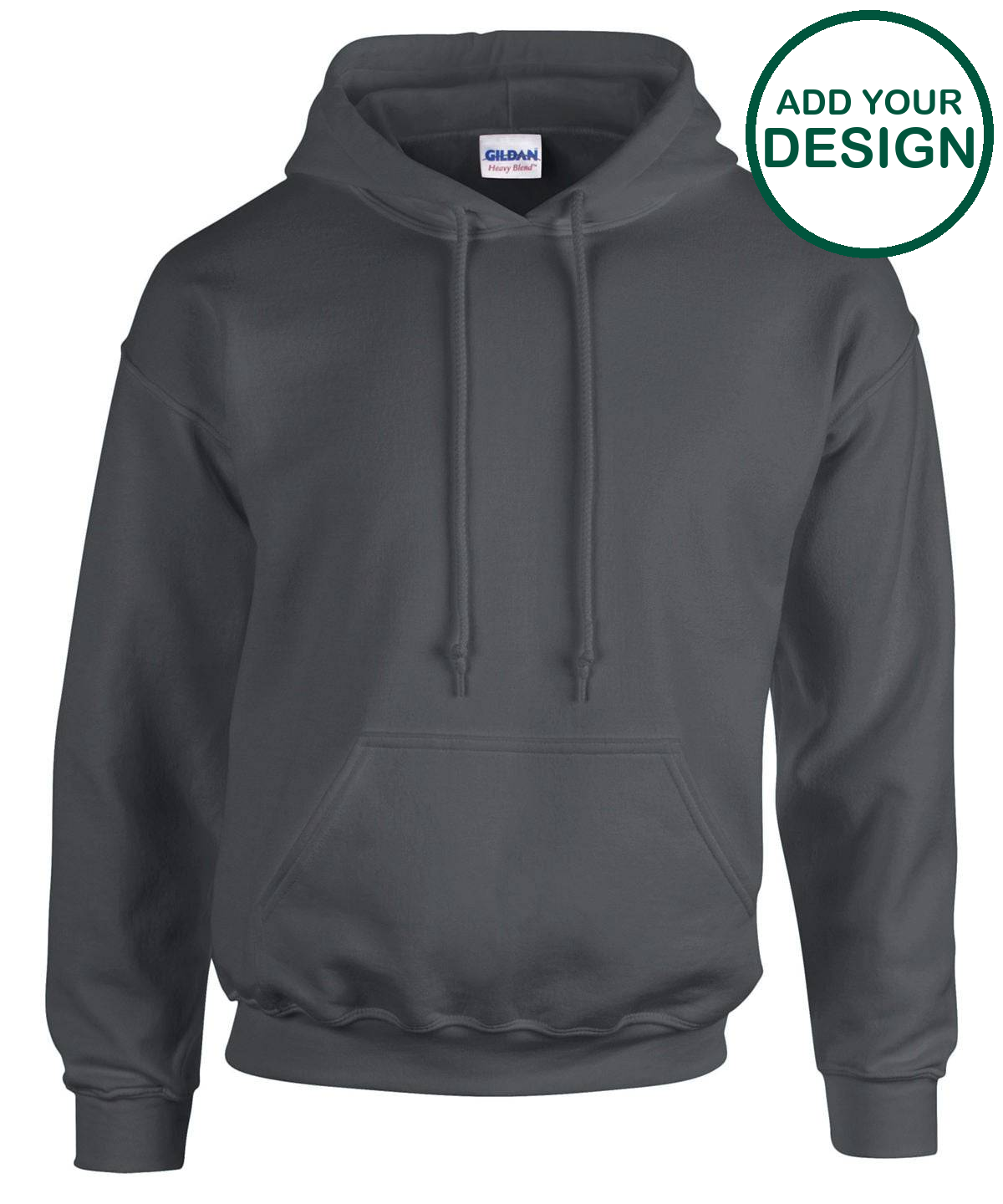 Gildan - Heavy Blend hooded sweatshirt - Charcoal - Add Your Design/Lo ...