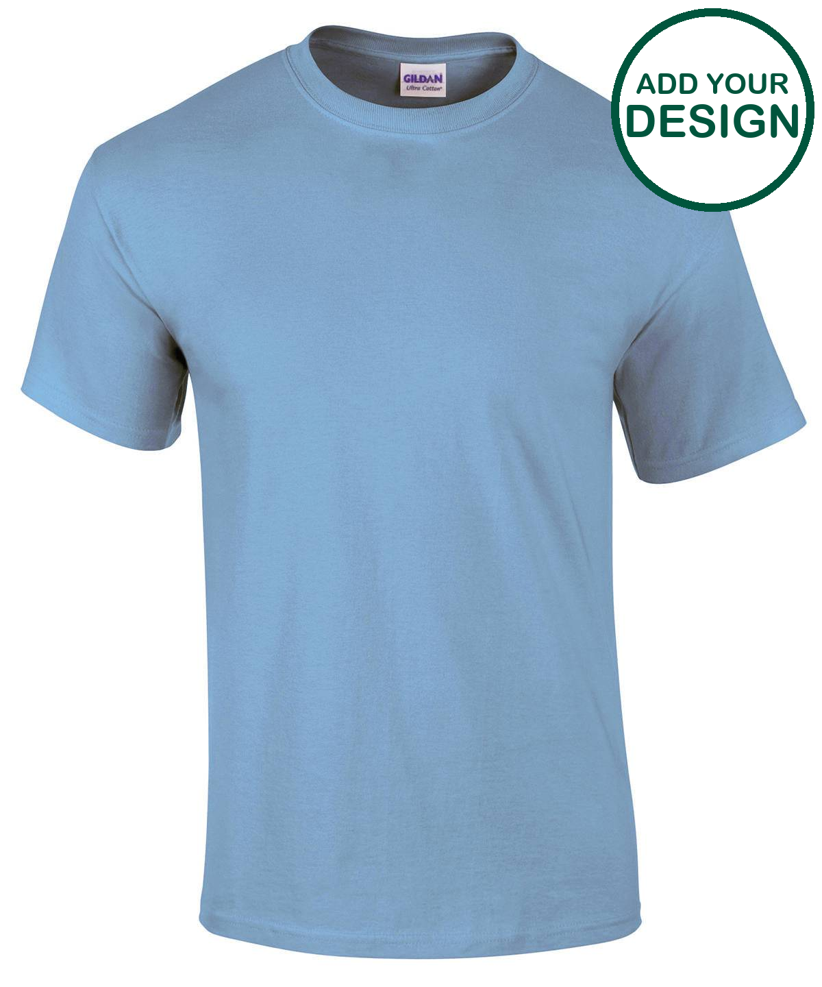 Gildan - Ultra Cotton adult t-shirt - Iris - Add Your Design/Logo ...