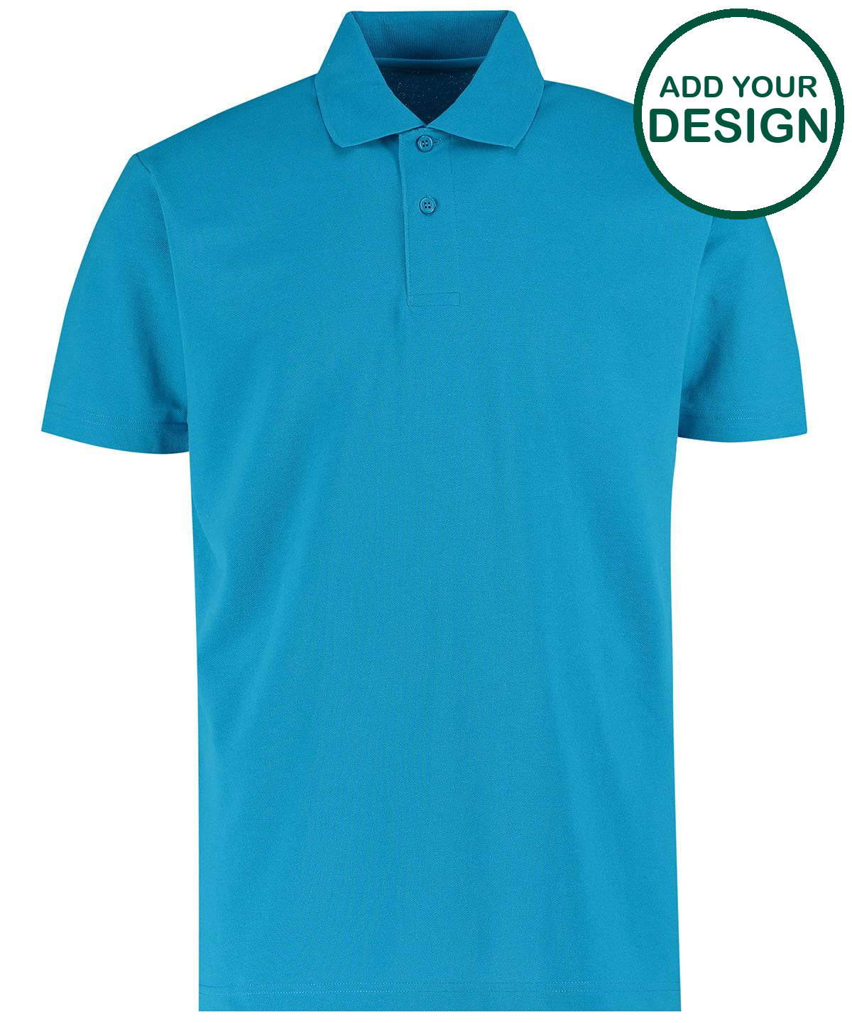 Kustom Kit - Workforce polo (regular fit) - Turquoise - Add Your Desig ...