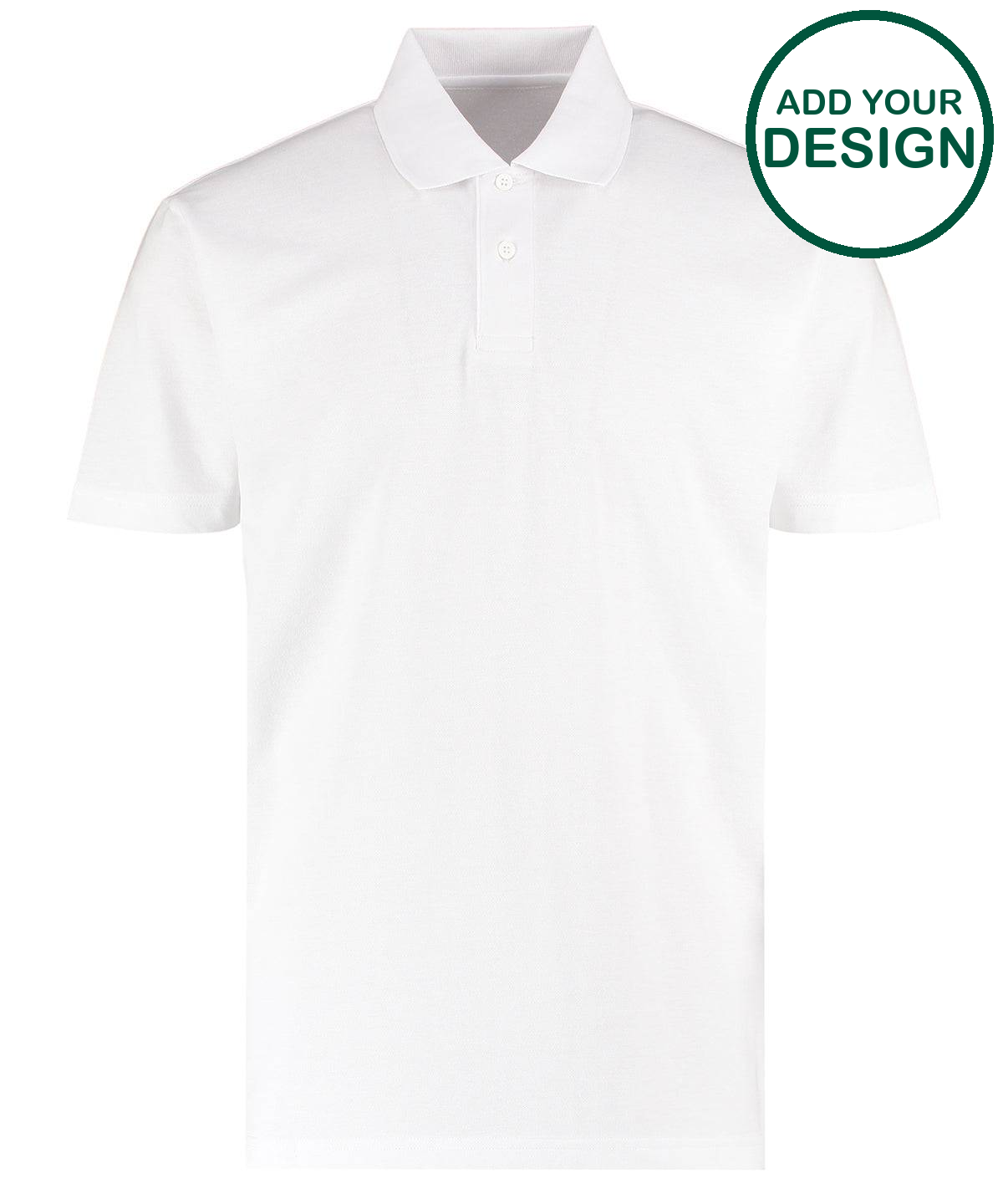Kustom Kit - Workforce polo (regular fit) - White - Add Your Design/Lo ...