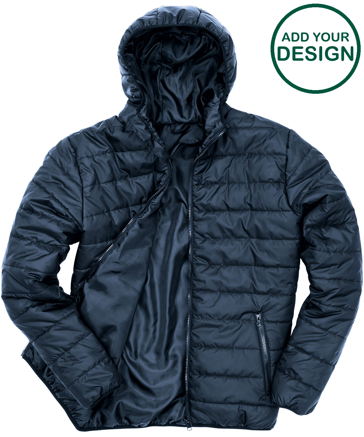 Result Core - Soft padded jacket - Navy - Add Your Design/Logo ...