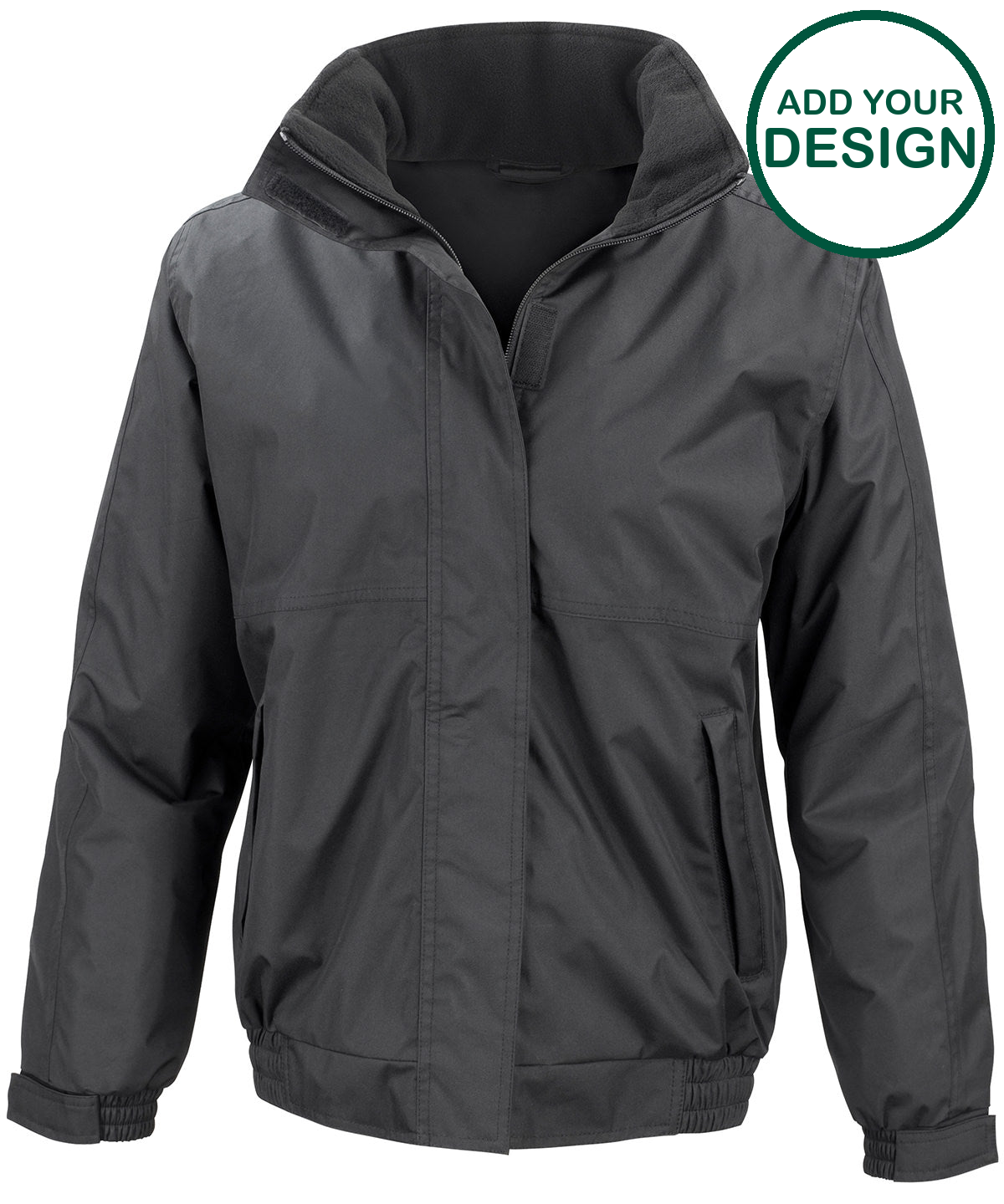 Result Core - Women's Core channel jacket - Black - Add Your Design/Lo ...