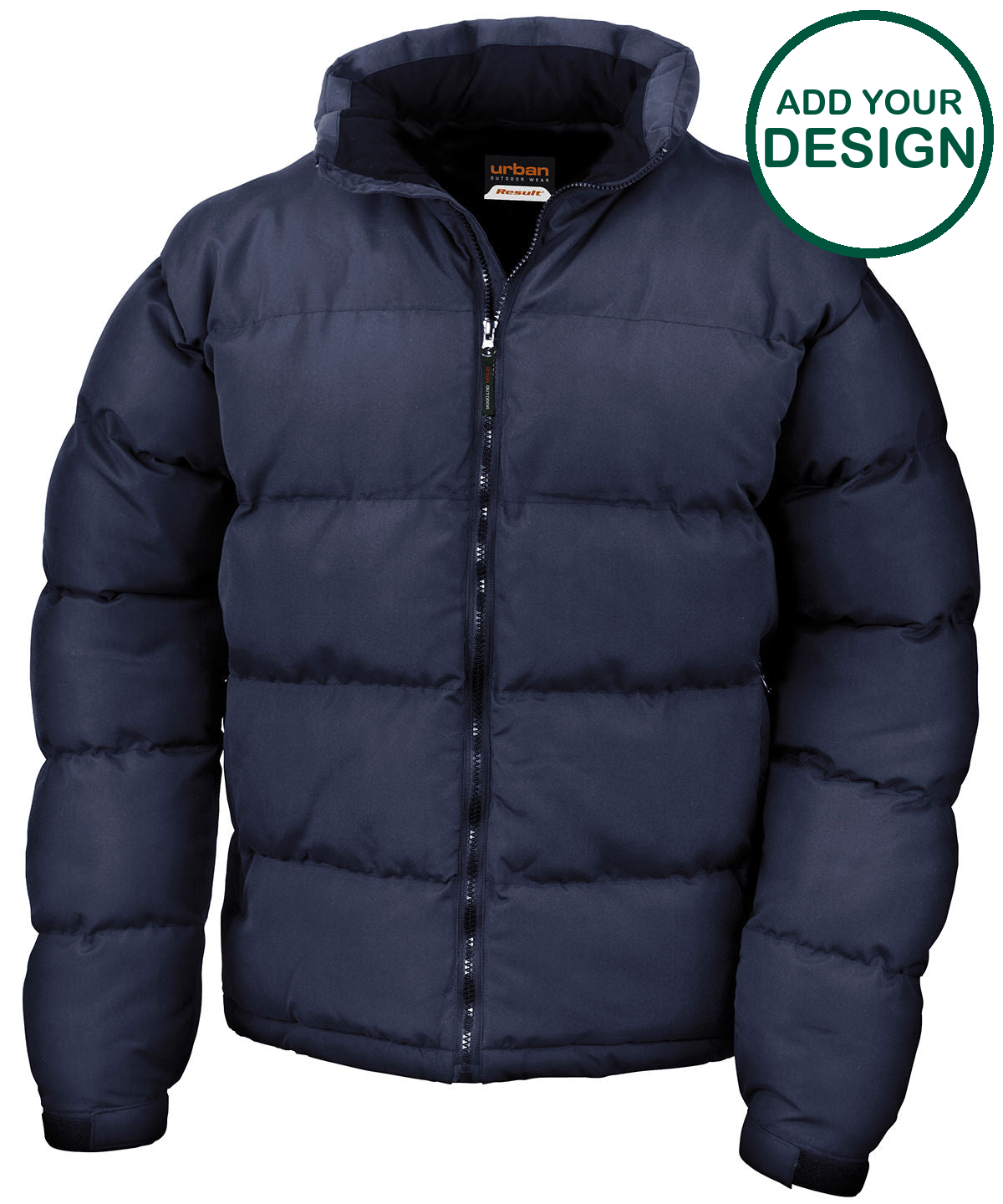 Result Urban Outdoor - Holkham down-feel jacket - Navy - Add Your Desi ...