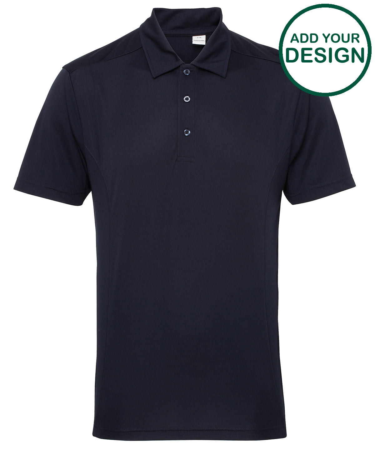 TriDri® - TriDri® panelled polo - French Navy - Add Your Design/Logo ...