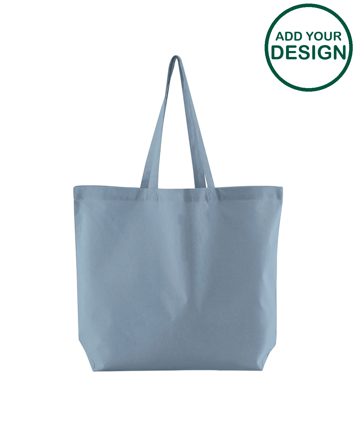 Westford Mill - Organic cotton InCo. maxi bag for life - Dusty Blue ...